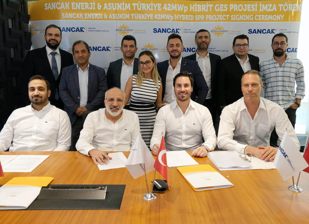 Sancak Enerji, hibrit enerji santrali kurulumu için ASUNİM ile EPC ...